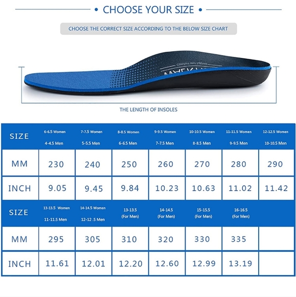 WALK·HERO COMFORT AND SUPPORT | Shoes | Plantar Fasciitis Feet Insoles ...
